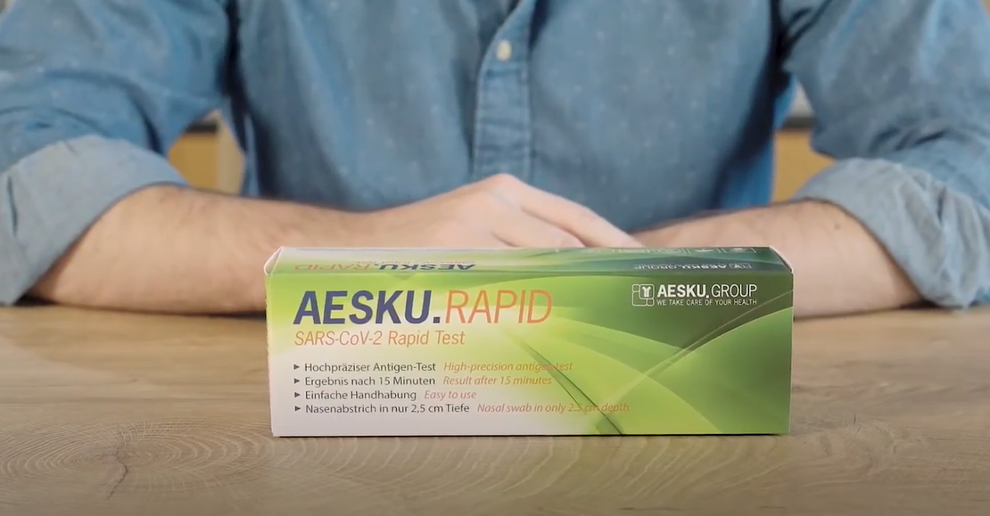AESKU.RAPID – Corona self-test – Jeremiah Costello American Voice Over ...